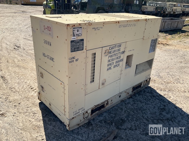 Surplus 1993 Libby MEP-805A 30kW Generator Set in Saraland, Alabama ...