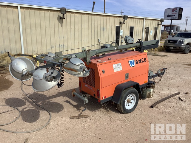 Quantity of (3) 2013 Wanco WA WLTC-4K 6 kVA Light Tower in Midland ...