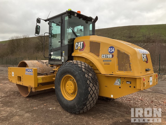 2021 Cat CS78B Smooth Drum Compactor in Maltby, L3, United Kingdom ...