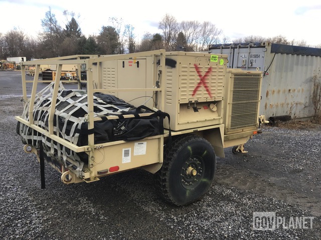 Surplus 2009 DHS Systems DRASH Shelter Transport Trailer in ...