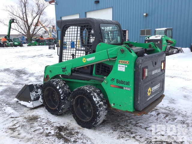 2015 Bobcat S450 Skid Steer Loader in Midland, Michigan, United States ...