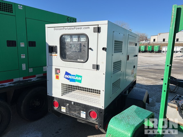 2019 Doosan G50WD0-3A-T4F 38 kW Mobile Generator Set in KANSAS CITY ...