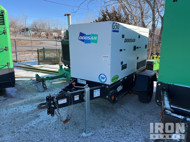 2019 Doosan G50WD0-3A-T4F 38 kW Mobile Generator Set in KANSAS CITY ...
