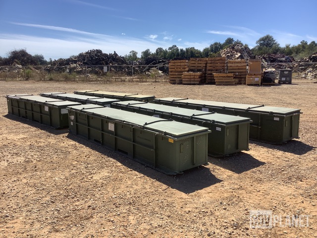 Surplus (6) MPC Containment Systems MPC-F-20K-AD Collapsible Fabric ...