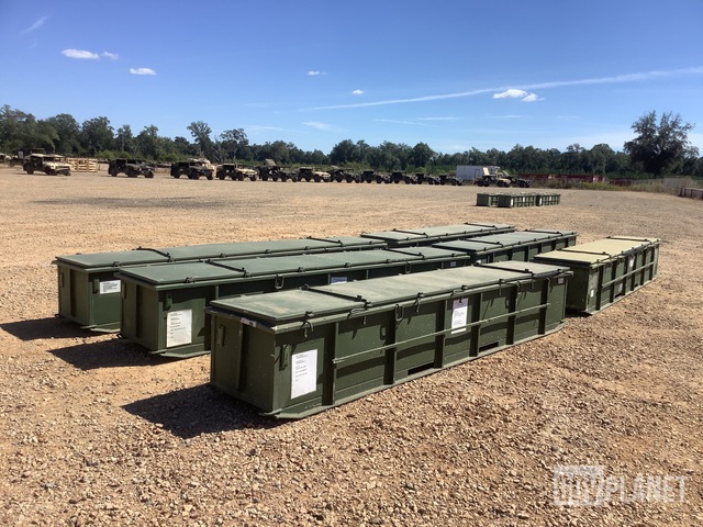 Surplus (6) MPC Containment Systems MPC-F-20K-AD Collapsible Fabric ...