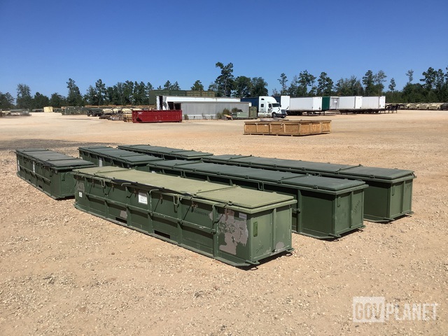 Surplus (6) MPC Containment Systems MPC-F-20K-AD Plastic Tanks in ...