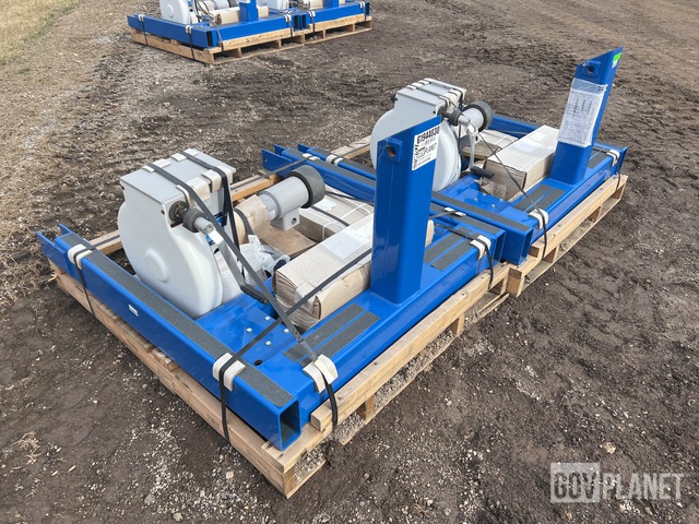 Surplus (2) OTC 1750A Revolver Diesel Engine Stands in South Vienna ...