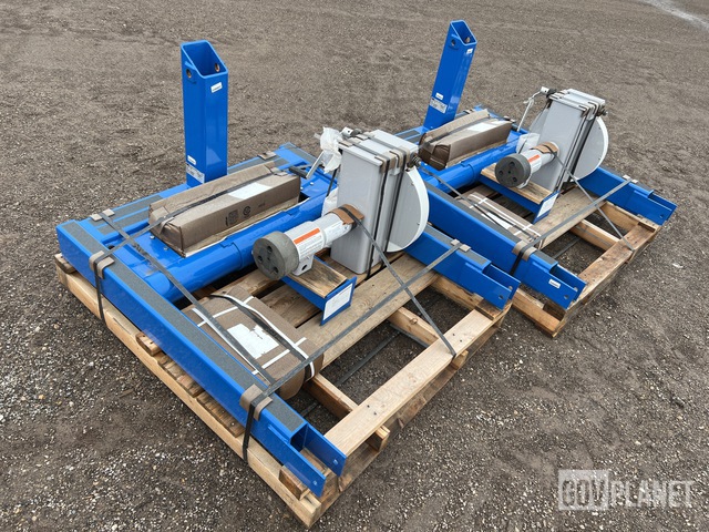 Surplus (2) OTC 1750A Revolver Diesel Engine Stands in South Vienna ...