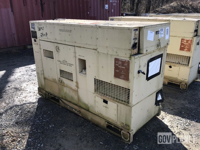 Surplus 2009 L3 MEP-806B 60kW Generator Set in Chambersburg ...