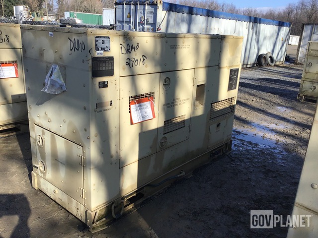 Surplus 2011 L3 MEP-806B 60kW Generator Set in Chambersburg ...