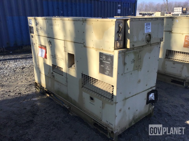 Surplus 2011 L3 MEP-806B 60kW Generator Set in Chambersburg ...