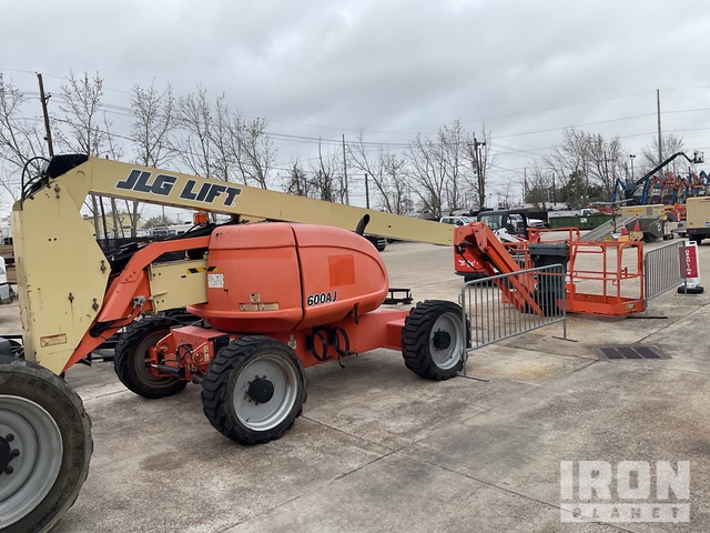 2007 JLG 600AJ 4WD Dual Fuel Telescopic Boom Lift - Factory ...
