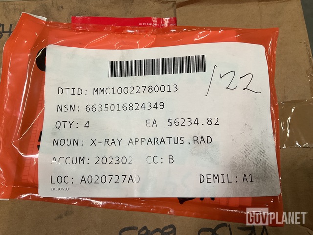 Surplus (4) Golden Engineering XR150 X-Ray Generators in North Las ...