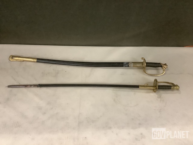 Surplus (12) Swords, (12) Sheathes, (1) Reel & Assorted Items in North ...