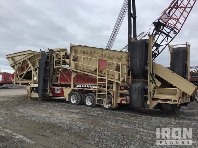 2019 (unverified) RD Olson RDO 616 Portable Screen Plant in Lake Point ...