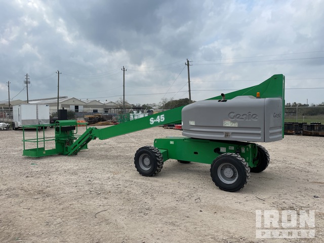 2014 Genie S45 4WD Diesel Telescopic Boom Lift in Houston, Texas ...