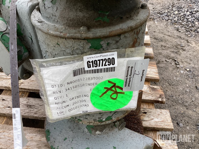 Surplus Schauer Machine Bench Grinder in Chambersburg, Pennsylvania ...