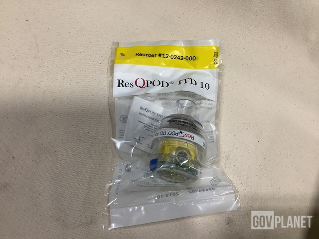 Surplus (10) Packages of Advanced Circulatory RESQPOD ITD 10 Impedance ...