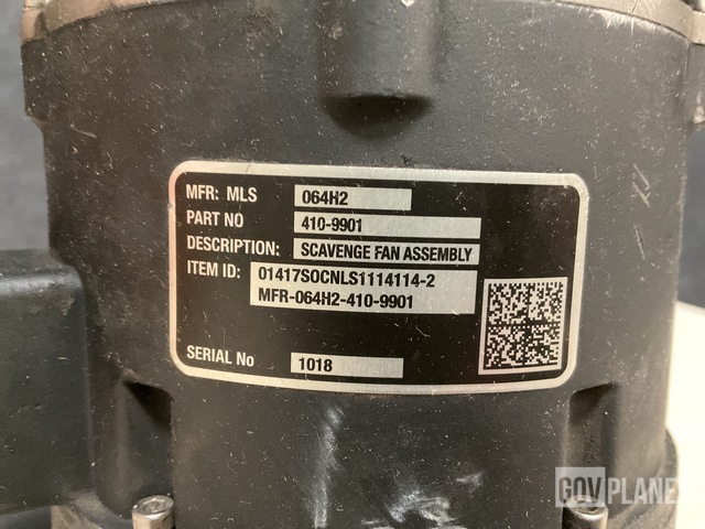 Surplus Marvin 410-9901 Scavenge Fan Assembly in North Las Vegas ...