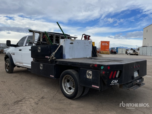 2017 Ram 5500 4x4 Crew Cab Flatbed Truck in Longmont, Colorado, United ...