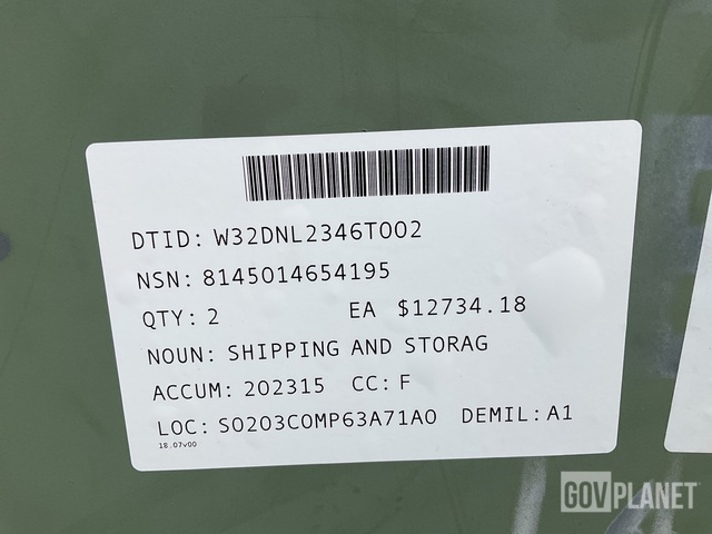 Surplus AAR Cadillac ISU-60 Storage Container in Lake Butler, Florida ...
