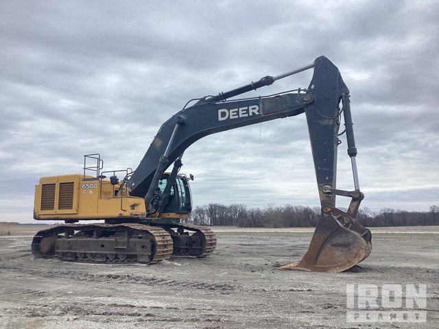 2008 John Deere 650D LC Tracked Excavator in Ashmore, Illinois, United ...