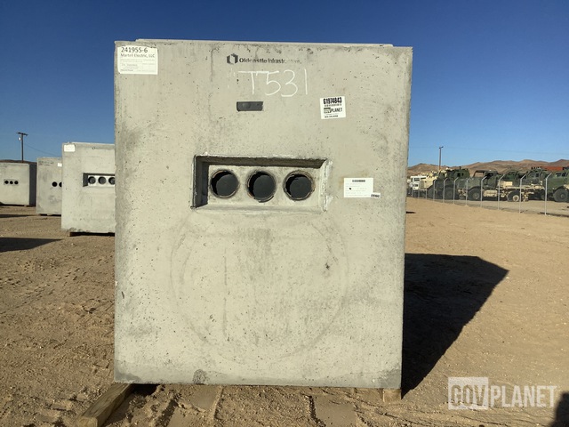Surplus Oldcastle Precast 48"x48" Flatwall Pull Box in Yermo ...