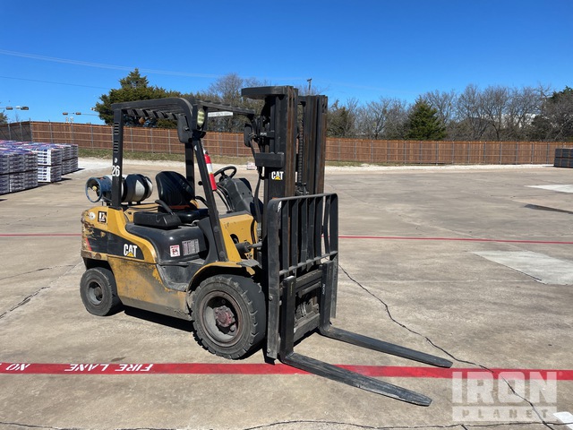 2015 Cat GP30N 5500 lb Cushion Tire Forklift in SHERMAN, Texas, United ...