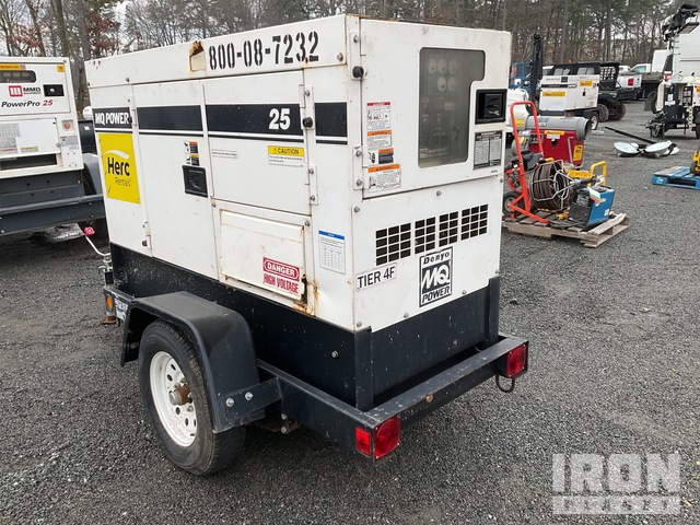 2015 Multiquip DCA-25SSIU4F 20 kW Mobile Generator Set in North East ...