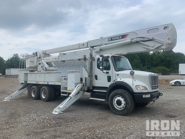 2012 Terex Hi-Ranger TM105 105 ft on 2013 Freightliner M2 112 6x6 ...