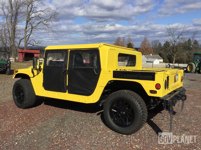 Surplus 2008 AM General M1165A1 HMMWV 4 Door Hard Top w/Truck Body in ...