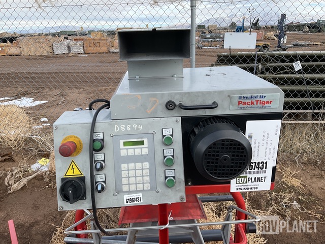 Surplus Sealed Air Pack Tiger Paper Cushioning System in Doyle ...