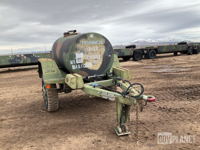 Surplus 1993 Turtle Mountain M149A2 Water Tank Trailer in Doyle ...