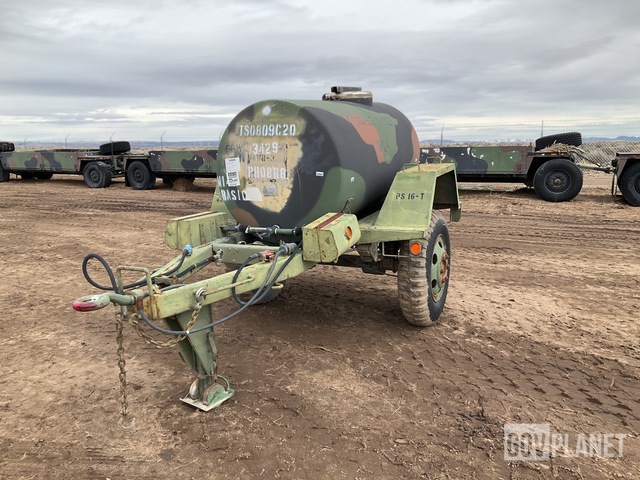 Surplus 1993 Turtle Mountain M149A2 Water Tank Trailer in Doyle ...