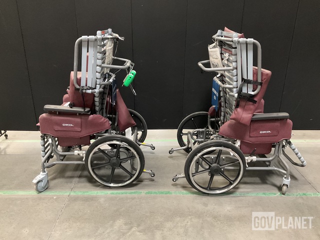 Surplus (2) Broda 785-550 Elite Tilt Wheelchairs in North Las Vegas ...
