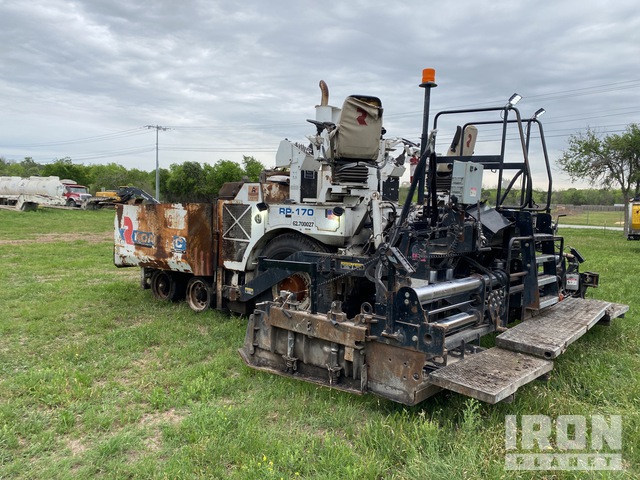 2016 (unverified) Roadtec RP170 Wheel Asphalt Paver in New Braunfels ...