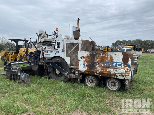 2016 (unverified) Roadtec RP170 Wheel Asphalt Paver in New Braunfels ...