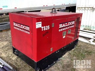2012 Baldor TS25-3J 25 kVA Skid-Mounted Generator Set in Caldwell ...