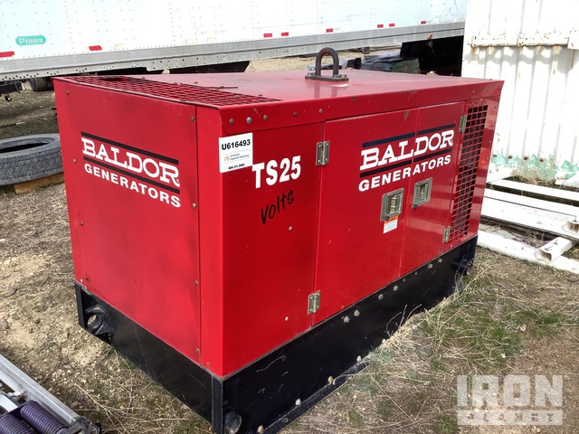 2012 Baldor TS25-3J 25 kVA Skid-Mounted Generator Set in Caldwell ...