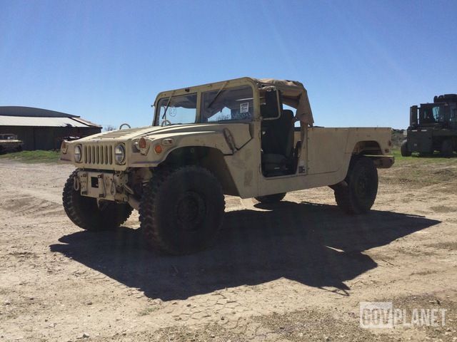 Surplus 1997 AM General M1097A2 HMMWV 2 Door Soft Top w/Truck Body in ...