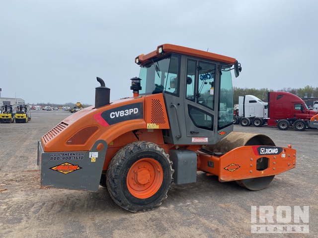 2018 XCMG CV83PD Smooth Drum Compactor in Lebanon, Tennessee, United ...