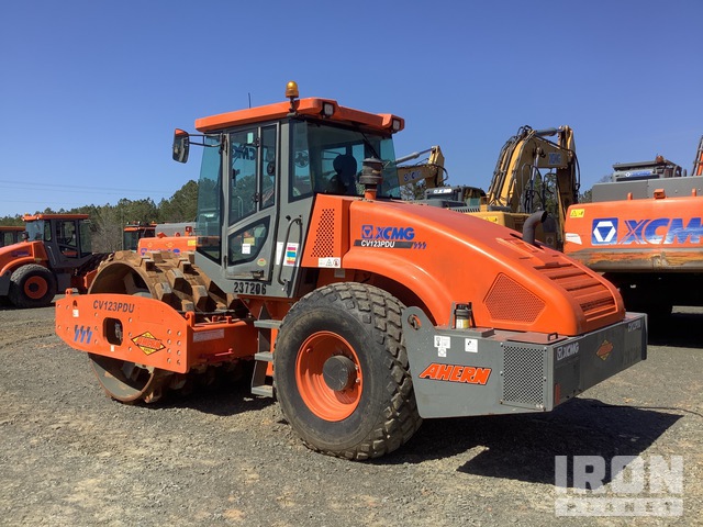 2019 XCMG CV123PDU Smooth Drum Compactor in Butner, North Carolina ...