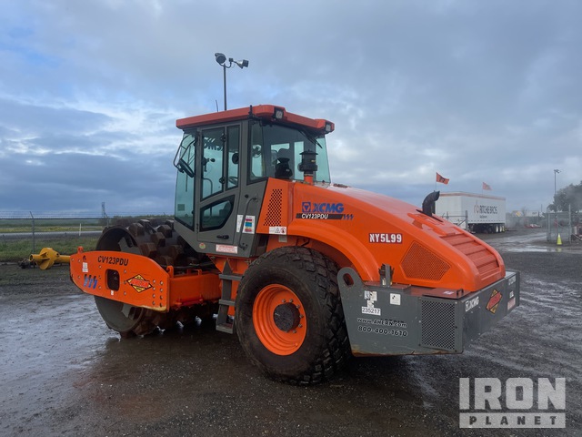 2019 XCMG CV123PDU Smooth Drum Compactor in Dunnigan, California ...