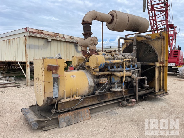 Cat 600 kW Skid-Mounted Skid Mounted Generator Set in Giddings, Texas ...