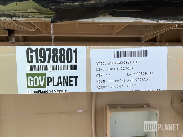 Surplus AAR Mobility Systems ISU 96RC Refrigerated Storage Container in ...