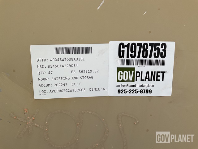 Surplus AAR Mobility Systems ISU 96RC Refrigerated Storage Container in ...