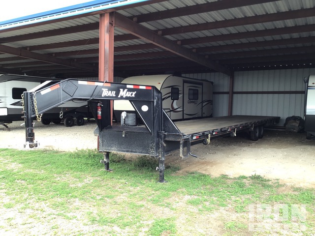 2022 Trailmax 40 ft T/A Gooseneck Flatbed Trailer in Terrell, Texas ...