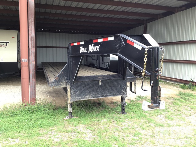 2022 Trailmax 40 ft T/A Gooseneck Flatbed Trailer in Terrell, Texas ...