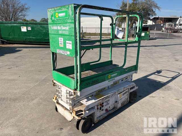 2017 (unverified) Hybrid HB-1430 Electric Scissor Lift in Tampa ...