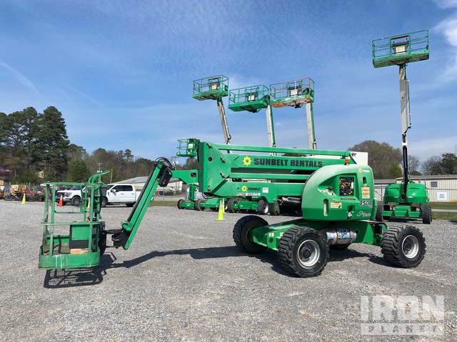 2015 JLG 450 AJ Series II 4WD Diesel Articulating Boom Lift in ...